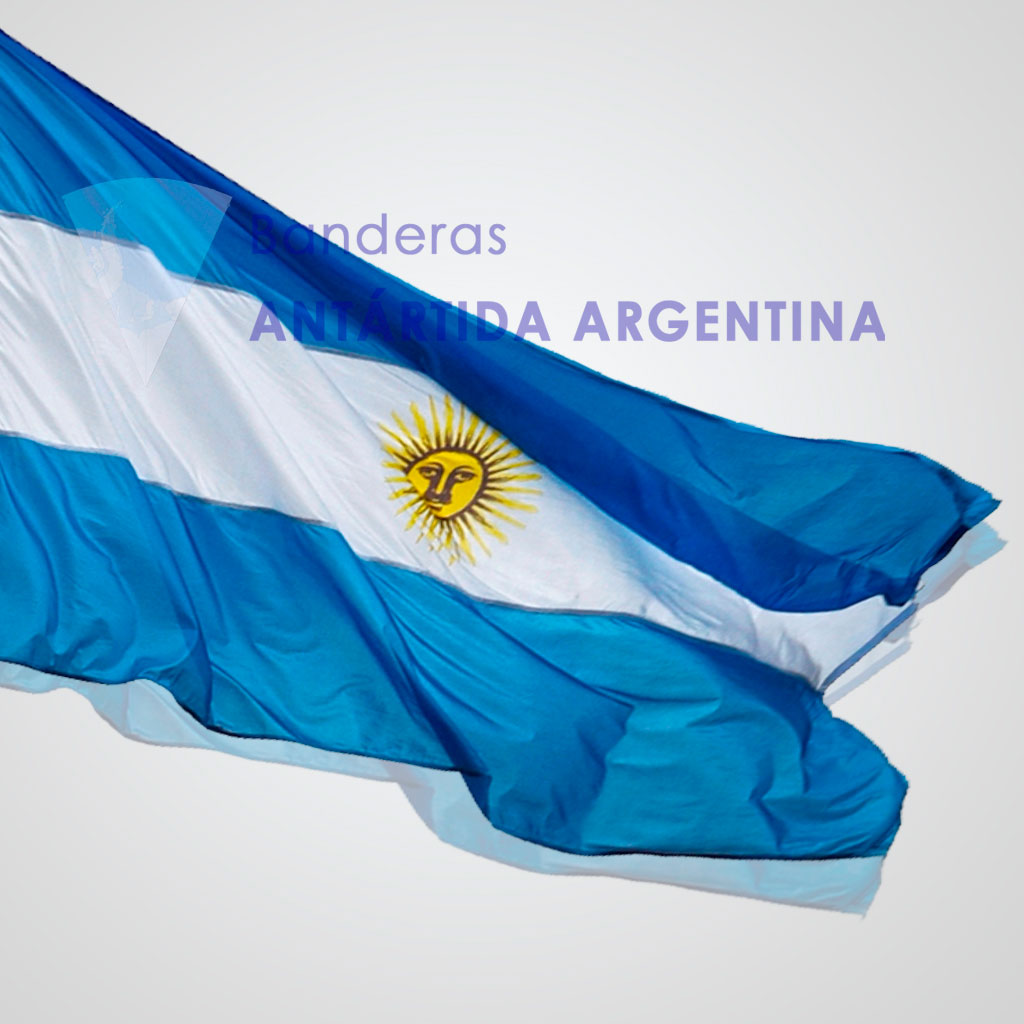 Banderas Argentinas De Flameo - Banderas Antartida Argentina